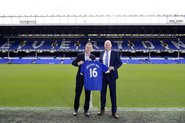 William Hill agree two year partnership with Everton